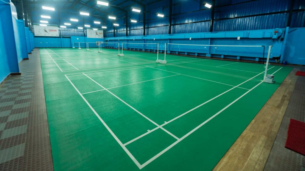 Badminton Court Contruction and Supply - Lehnn Sports Infra